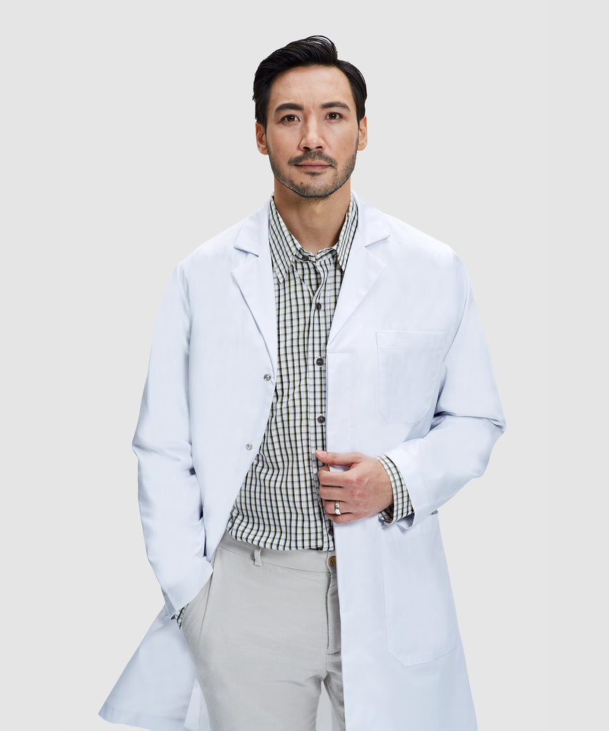 DR6 100% Cotton Unisex Lab Coat - Cotton Lab Coats - Dr. James