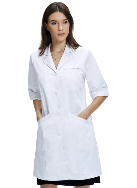 DR7 Ladies Lab Coat - Short Sleeve Lab Coat - Dr. James